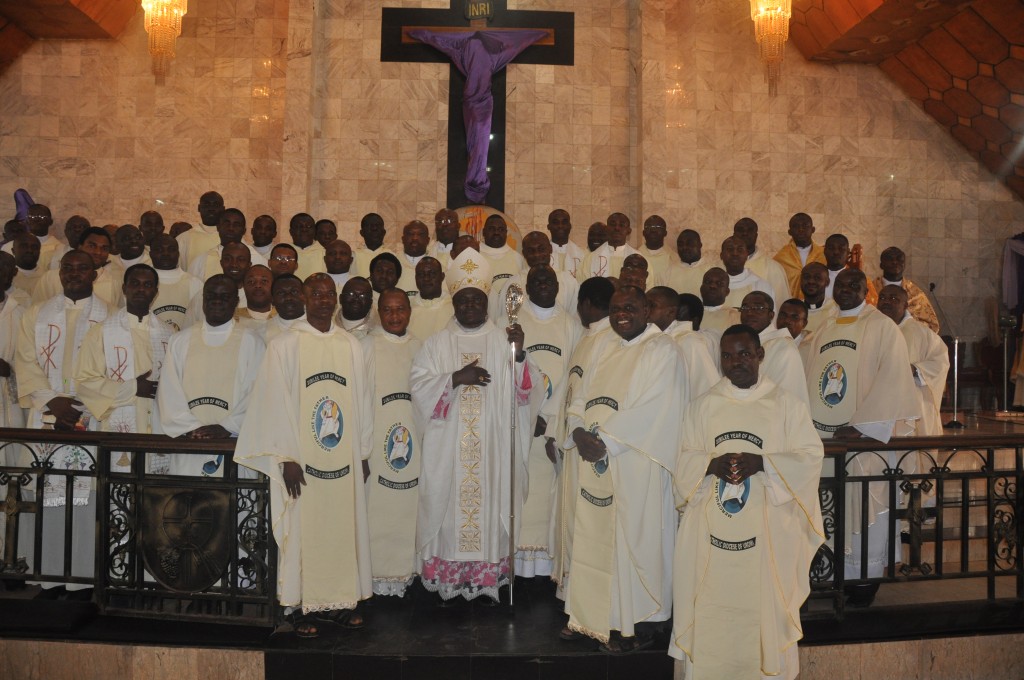 Bishop Celebrates Chrism Mass | Catholic Diocese of Uromi